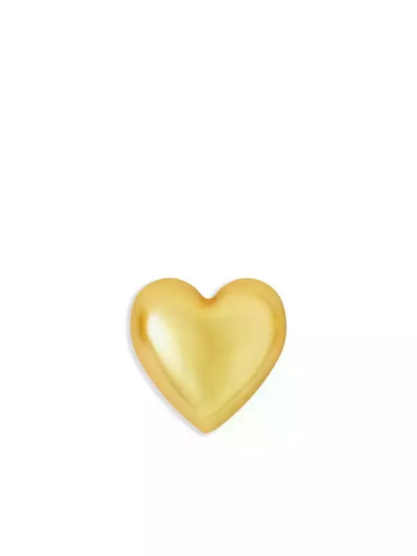 ROXANNE ASSOULIN Puffy Heart Earrings - Gold