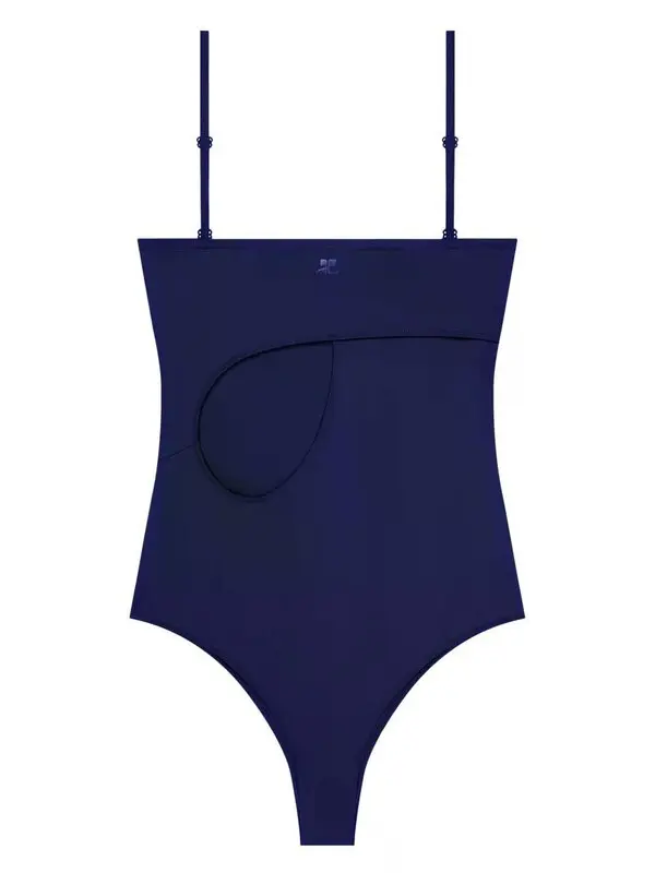 COURREGES Loop Swimsuit - Blue