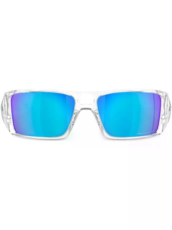 Oakley Heliostat Rectangle-frame Sunglasses - Neutrals