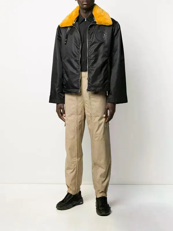 Random Identities Full Zip Multi-pocket Cargo Trousers