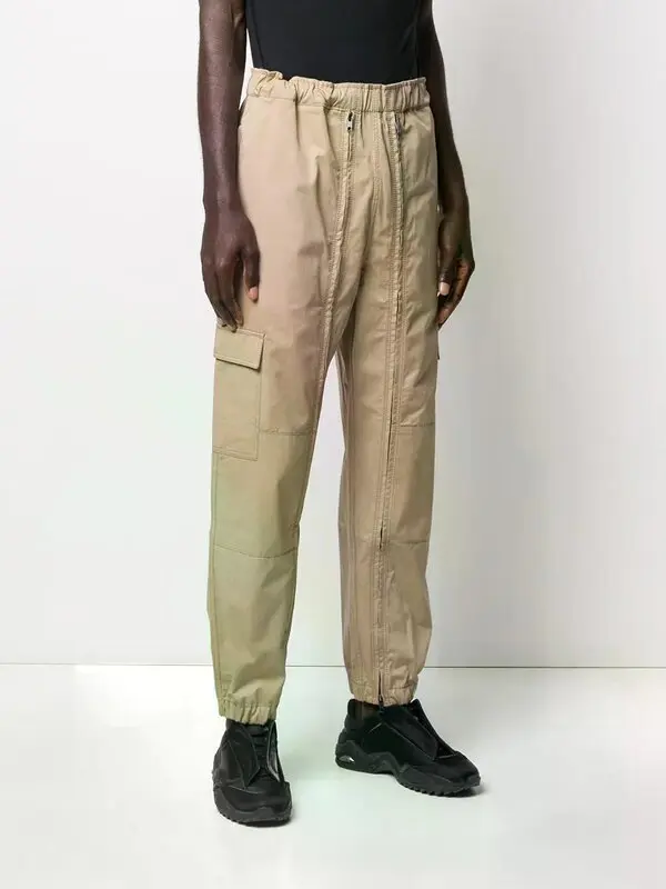 Random Identities Full Zip Multi-pocket Cargo Trousers