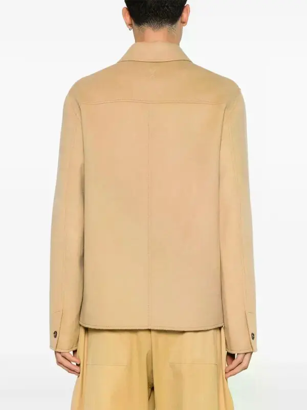AMI Paris Brushed Shirt Jacket