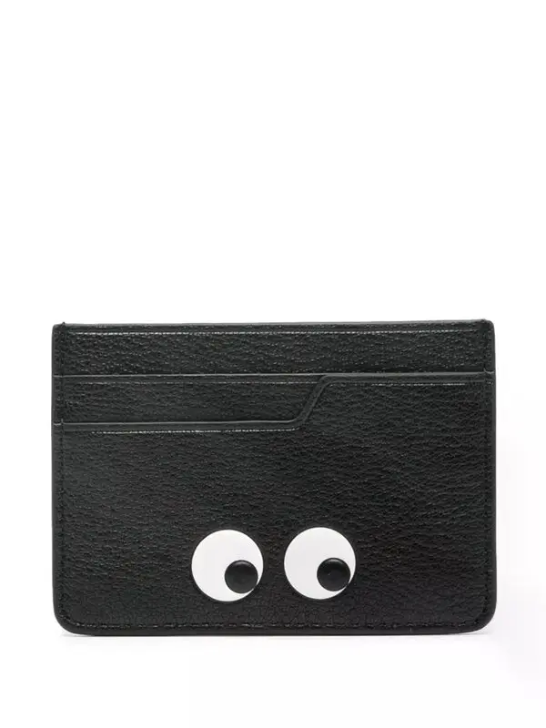 ANYA HINDMARCH Eyes Card Holder - Black