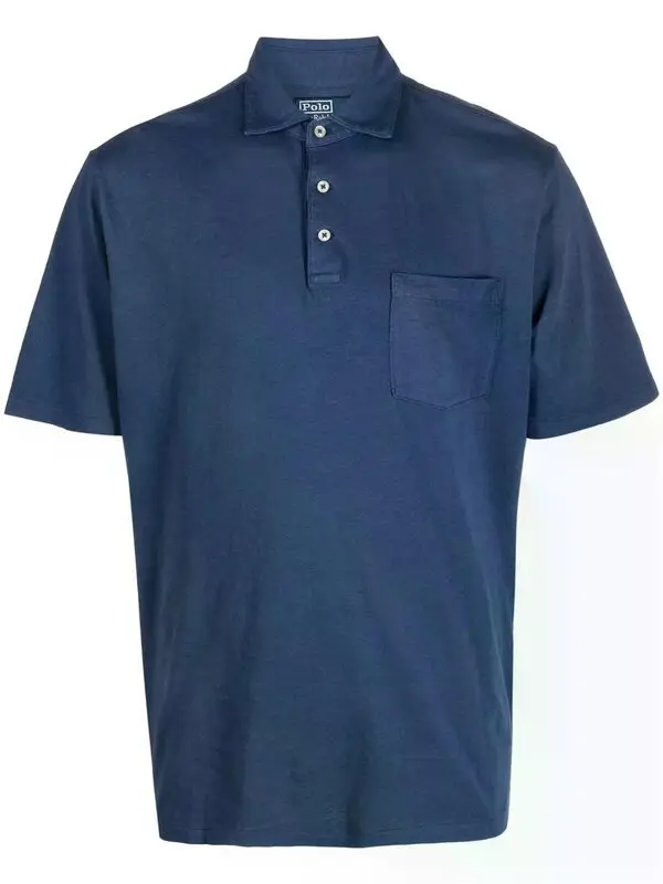 Polo Ralph Lauren Chest-pocket Polo Shirt - Blue