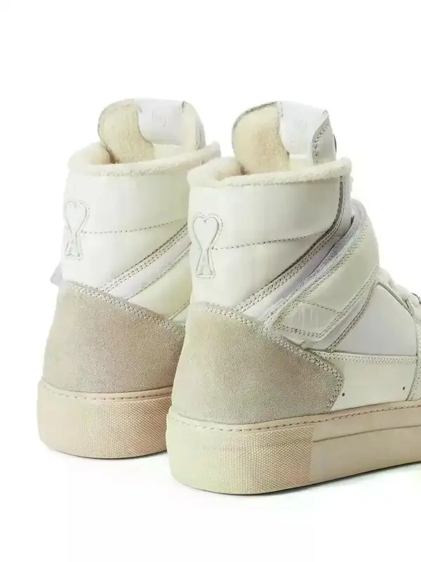 AMI Paris De Coeur High-top Sneakers