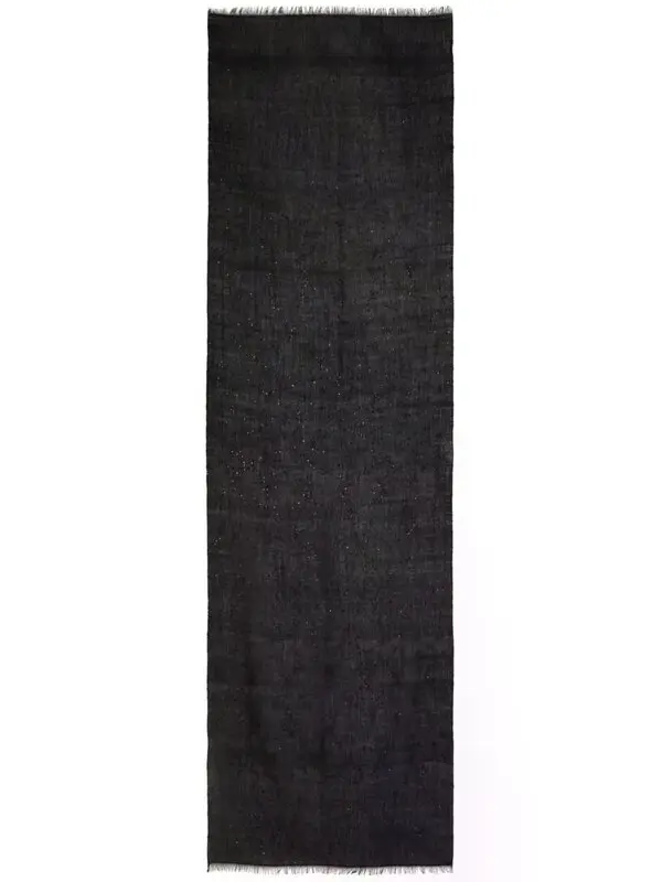 Brunello Cucinelli Sequined Scarf - Black