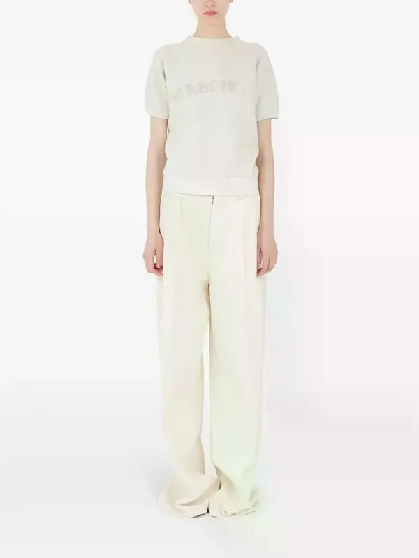MAISON MARGIELA Logo-print Cotton Sweatshirt