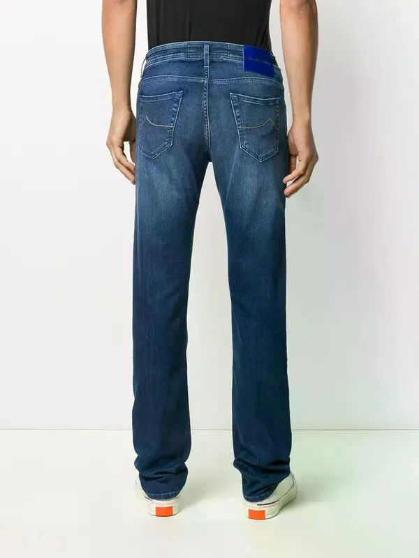 Jacob Cohen Mid-rise Straight Leg Jeans