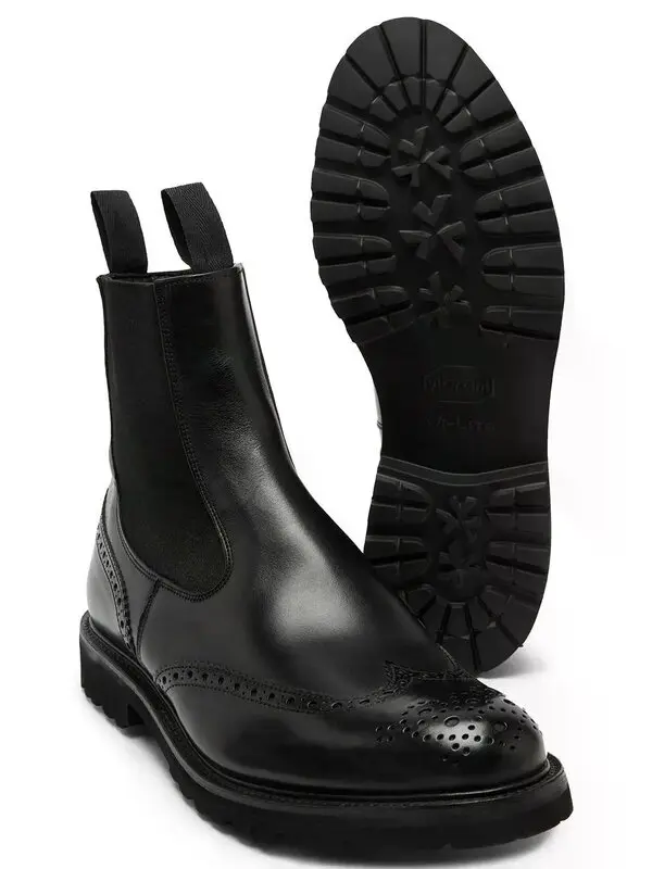 TRICKER'S Henry Leather Chelsea Boots - Black