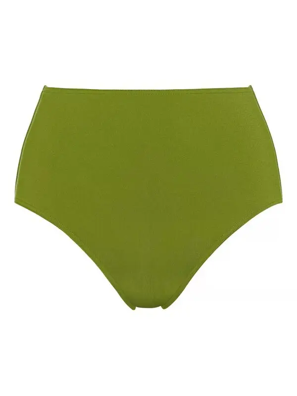 ERES Remember High-waisted Bikini Bottom - Green