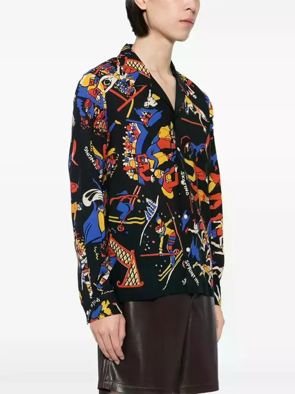 BODE Pastimes Long-sleeved Shirt