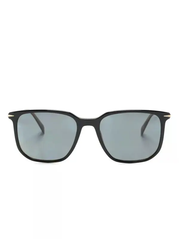 DB EYEWEAR BY DAVID BECKHAM Polarised Square-frame Sunglasses - Black