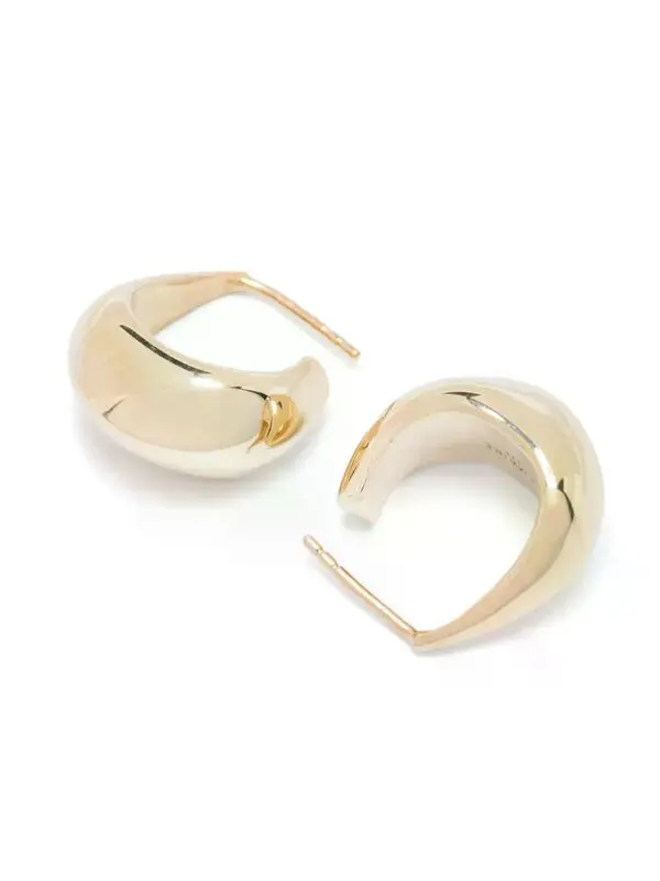 LEMAIRE Curved Mini Drop Earrings