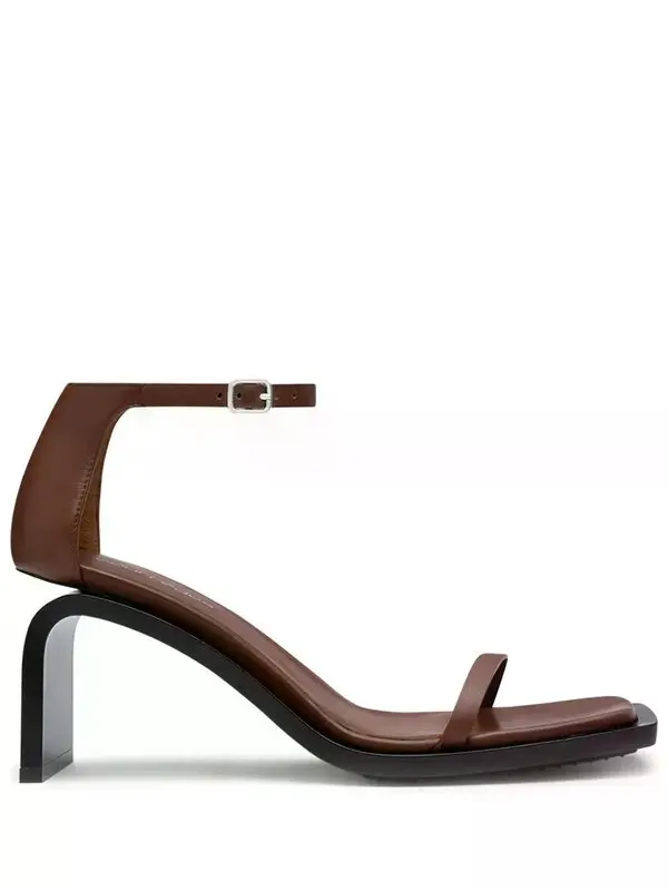 COURREGES Stream 75mm Leather Sandals
