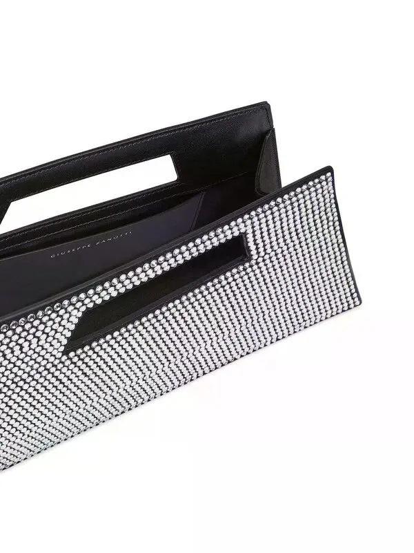 GIUSEPPE ZANOTTI Rhinestone Embellished Clutch