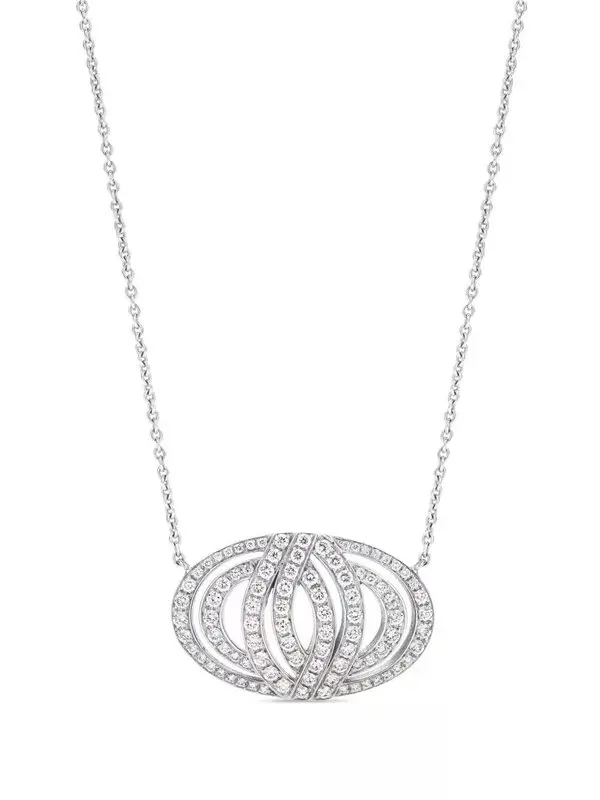LILY GABRIELLA 18kt White Gold Infinitas Diamond Necklace