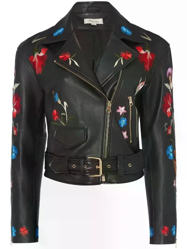 TEMPERLEY LONDON Toledo Biker Jacket - Black