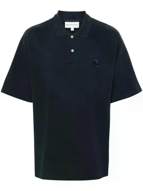 Maison Kitsuné Fox-patch Polo Shirt