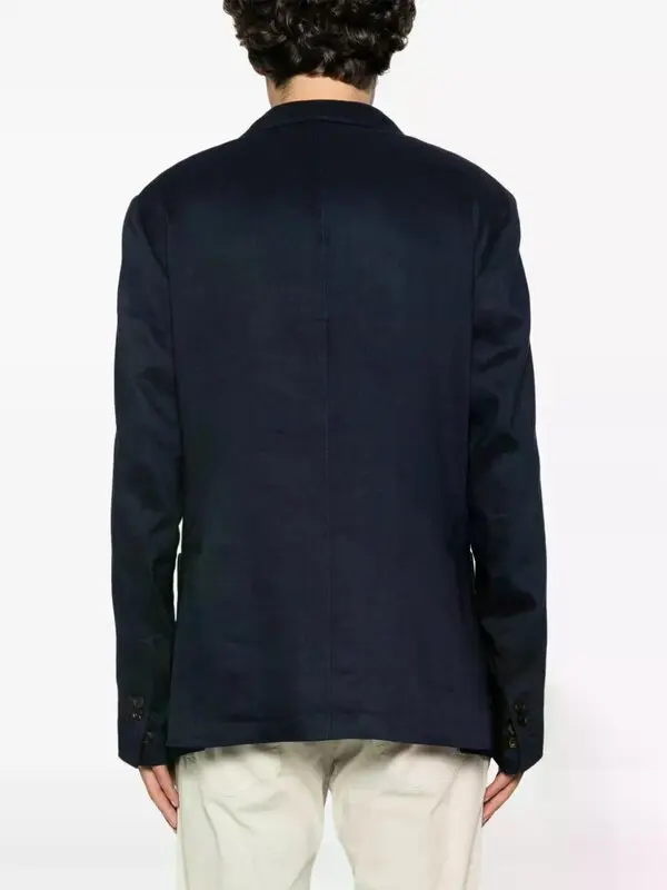Corneliani Single-breasted Blazer - Blue