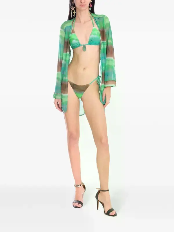 AMIR SLAMA X Jade Picon Tie-dye Bikini