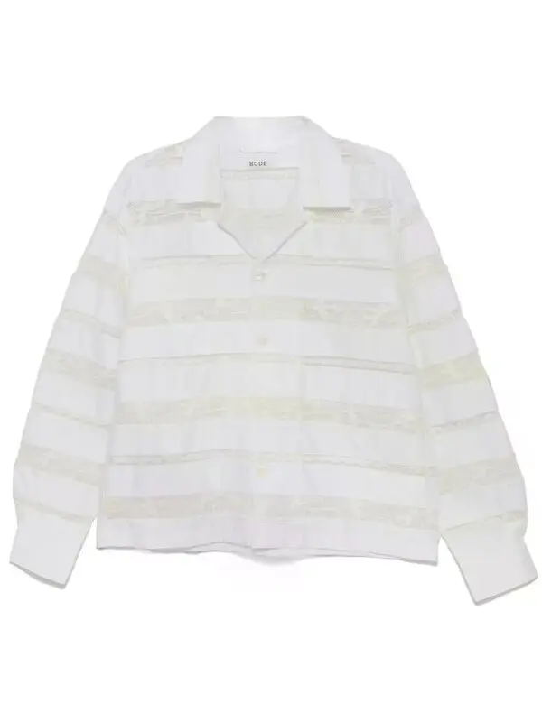 BODE Tennis Lace Shirt