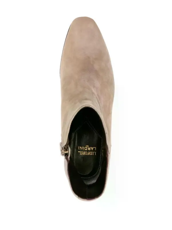 LARDINI 45mm Suede Ankle Boots