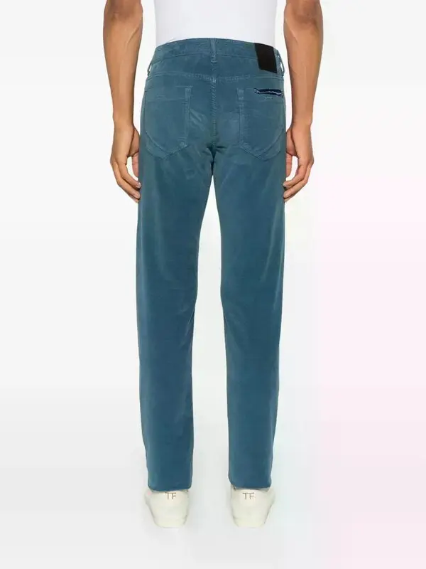 Incotex Tapered Leg Corduroy Trousers