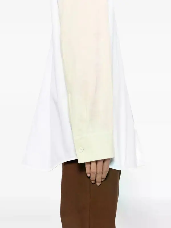 JIL SANDER Velvet Patchwork Skirt