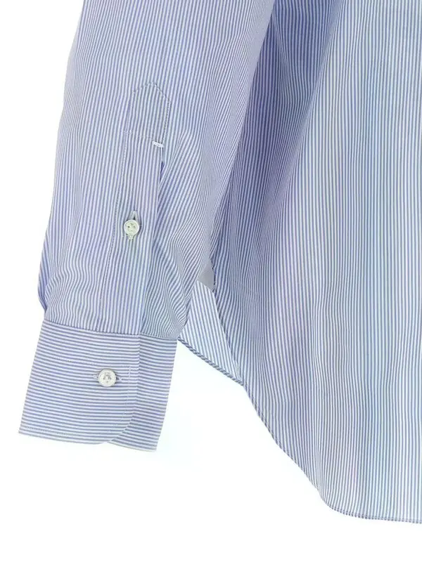 BARBA NAPOLI Striped Button-up Shirt