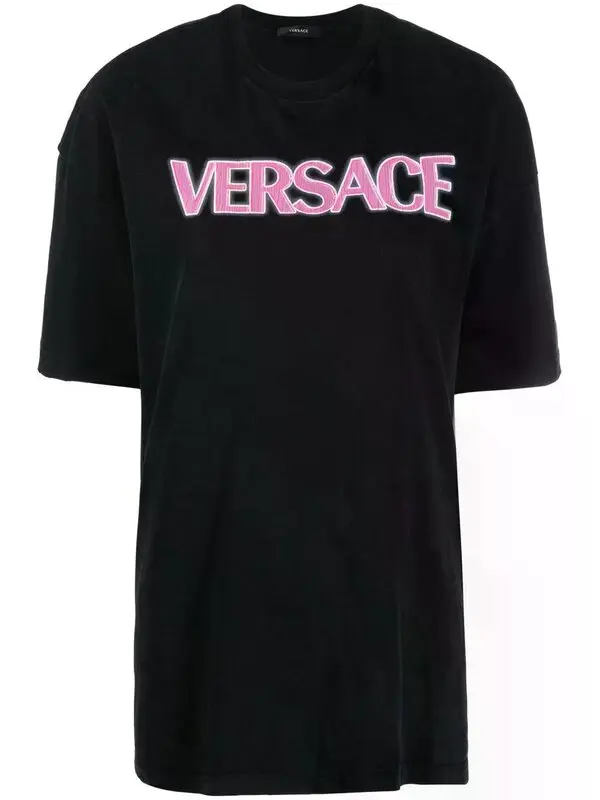Versace Logo-print Cotton T-shirt