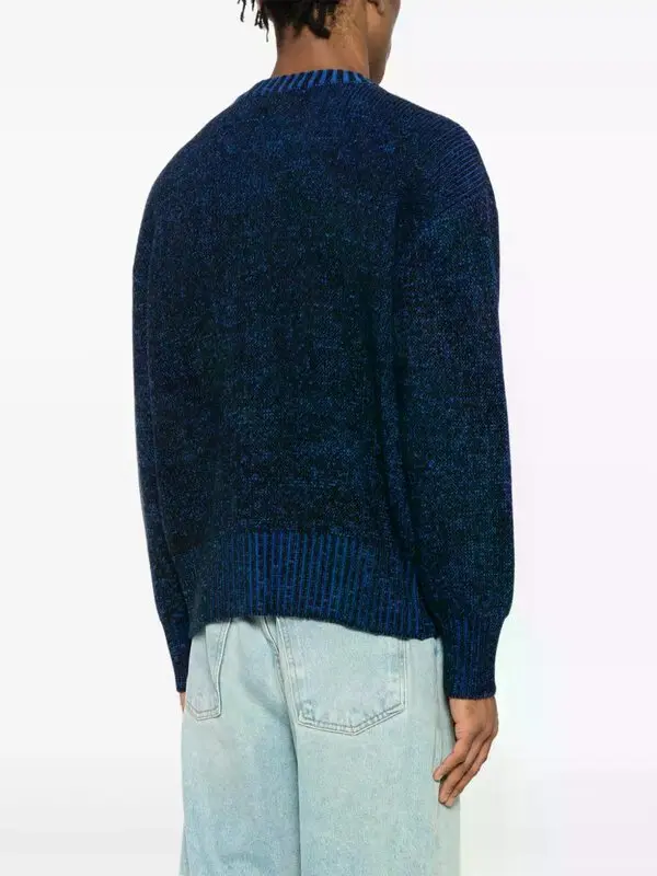 JUNTAE KIM Two-tone Corset Cardigan