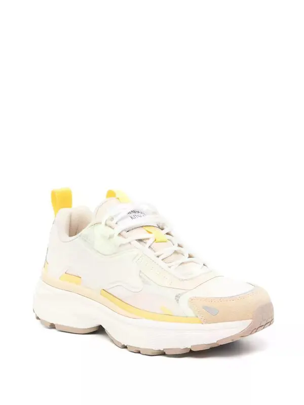 Maison Kitsuné Sora Lace-up Sneakers - Brown
