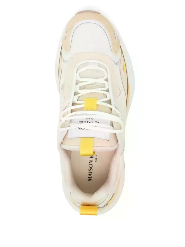 Maison Kitsuné Sora Lace-up Sneakers - Brown