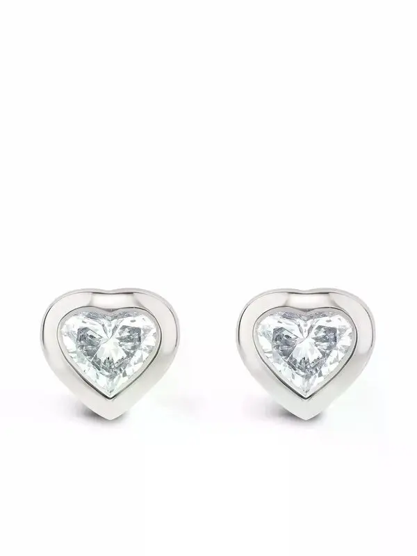 PRAGNELL 18kt White Gold Sundance Diamond Earrings - Silver