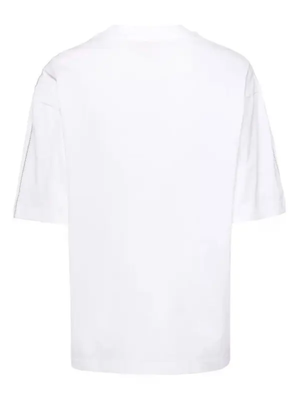 Marni Padded-logo Organic-cotton T-shirt