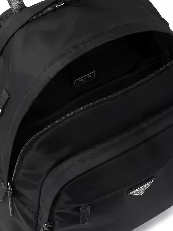 Prada Re-nylon Logo-plaque Backpack
