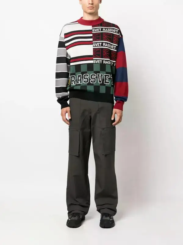 RASSVET Intarsia-knit Wool-blend Jumper