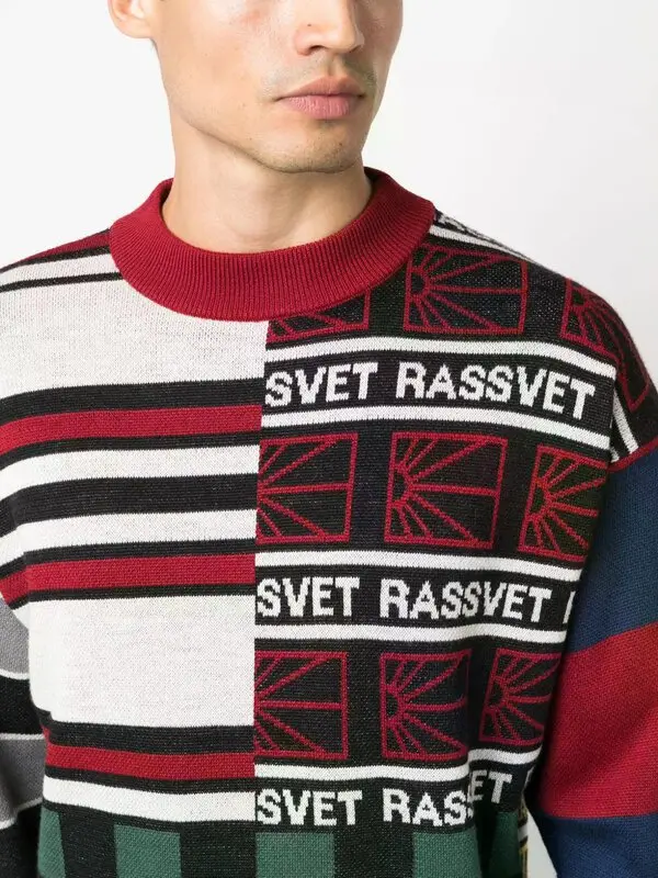 RASSVET Intarsia-knit Wool-blend Jumper
