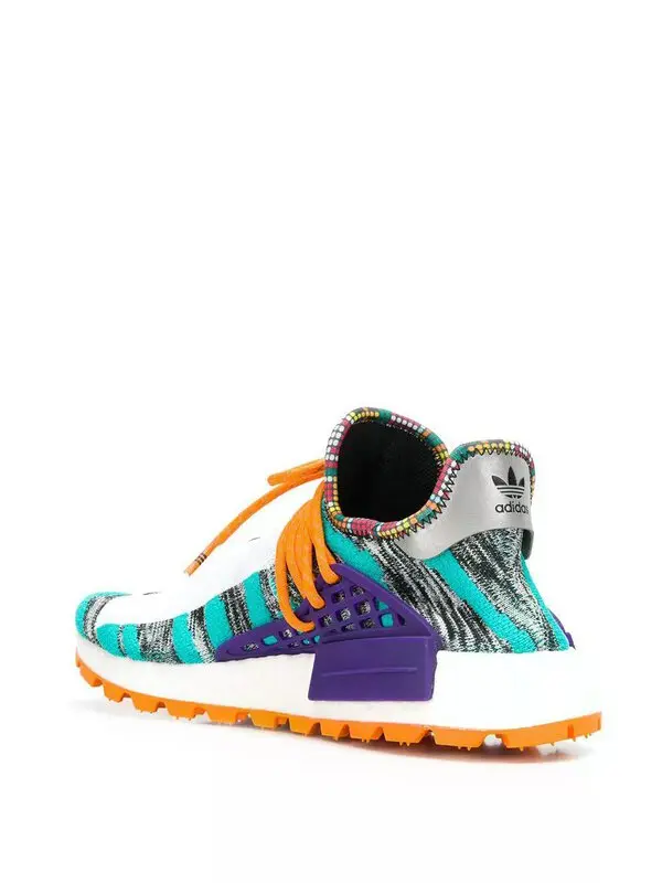 Adidas X Pharrell Williams Solar Hu Nmd "m1l3l3" Sneakers - Red