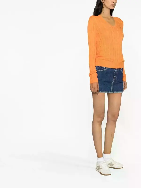 Polo Ralph Lauren Cable-knit Jumper - Orange