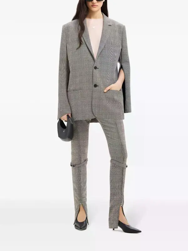 COURREGES Prince Of Wales-patterned Blazer