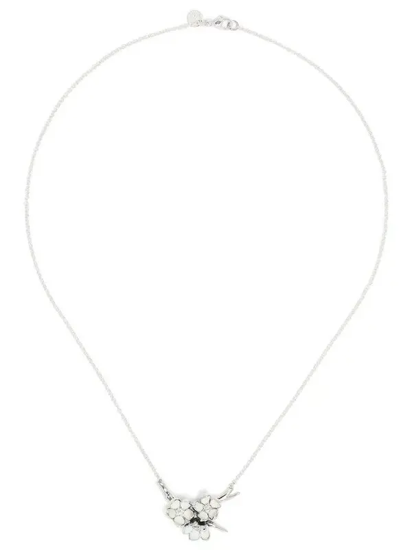 SHAUN LEANE Cherry Blossom Diamond Necklace