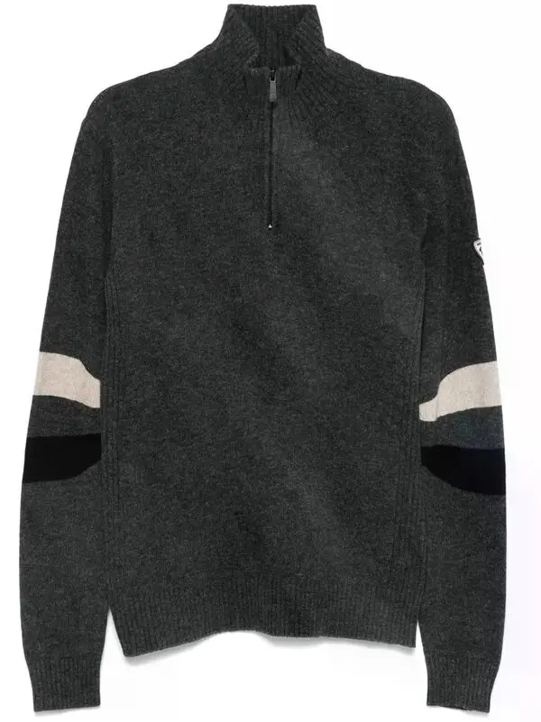 Rossignol Signature Half-zip Mélange Sweater