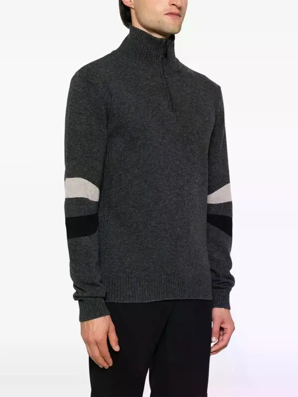 Rossignol Signature Half-zip Mélange Sweater
