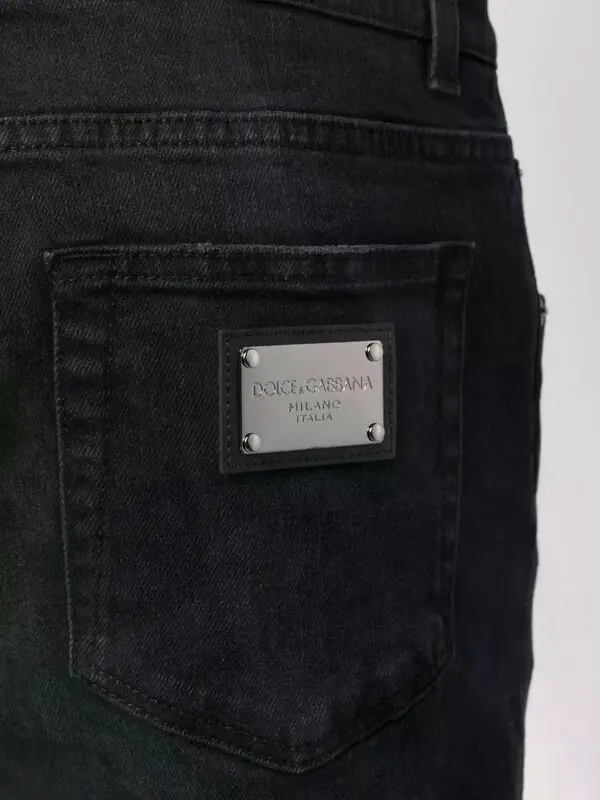 Dolce & Gabbana Stretch-cotton Skinny Jeans