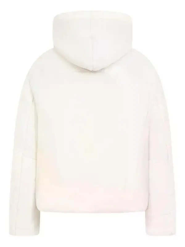 MORDECAI Logo-embroidered Padded Jacket - White