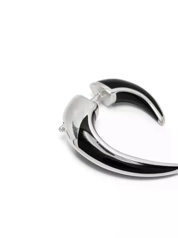 SHAUN LEANE Sabre Solis Talon Earrings - Silver