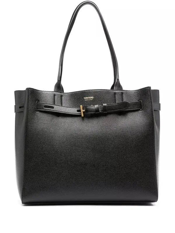 TOM FORD Medium Audrey Pebble-grain Tote