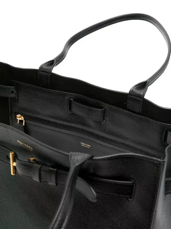 TOM FORD Medium Audrey Pebble-grain Tote