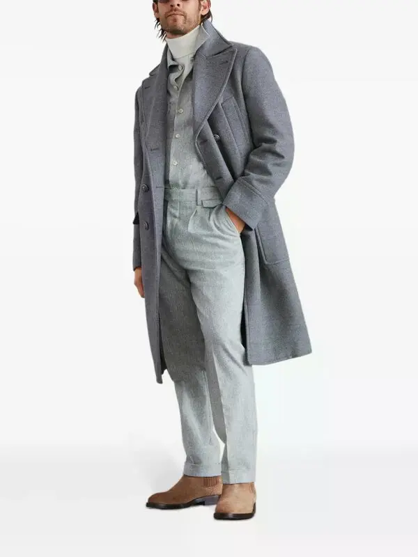 Brunello Cucinelli Wool Tailored Trousers